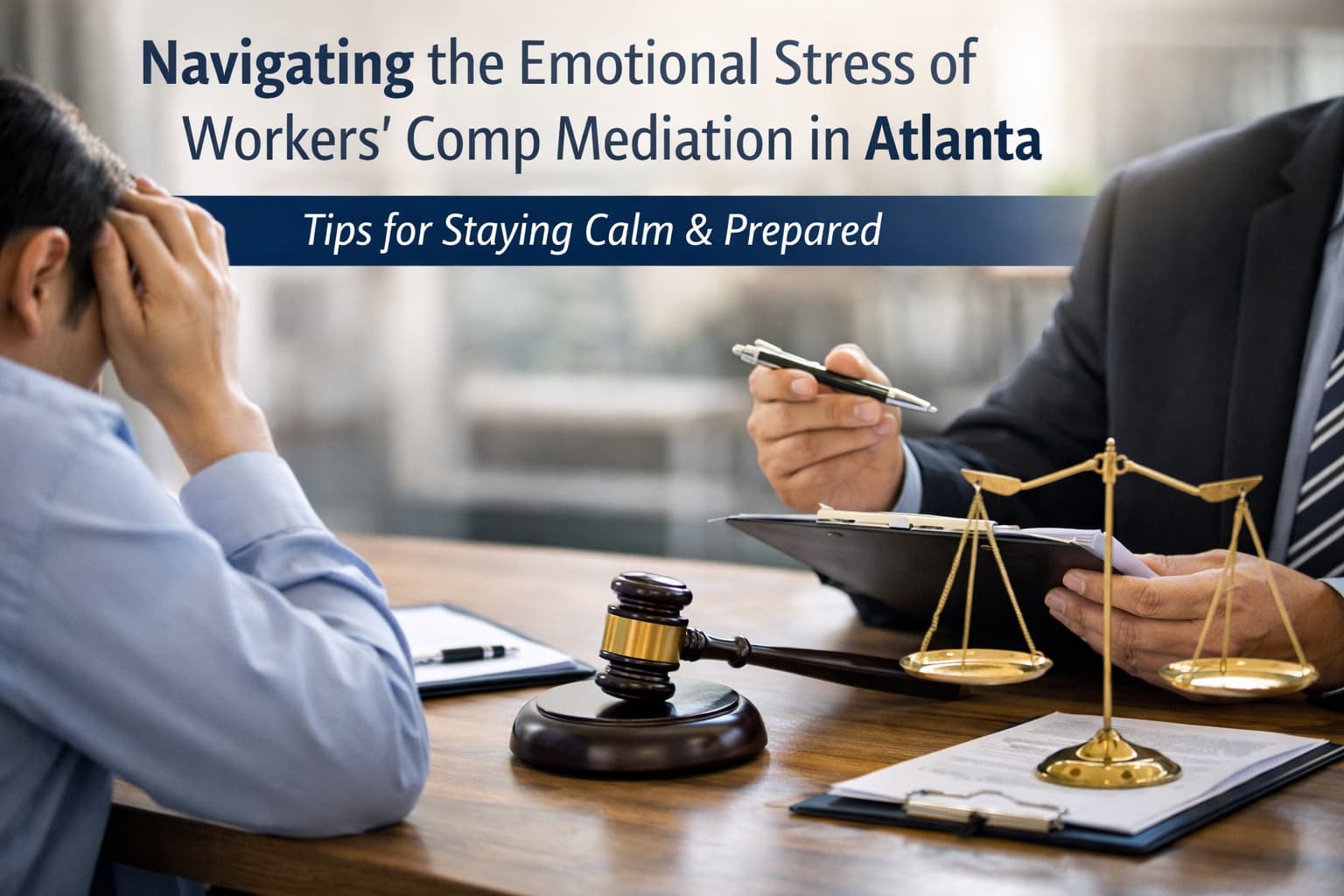 Navigating the Emotional Stress of Workers' Comp Mediation in Atlanta